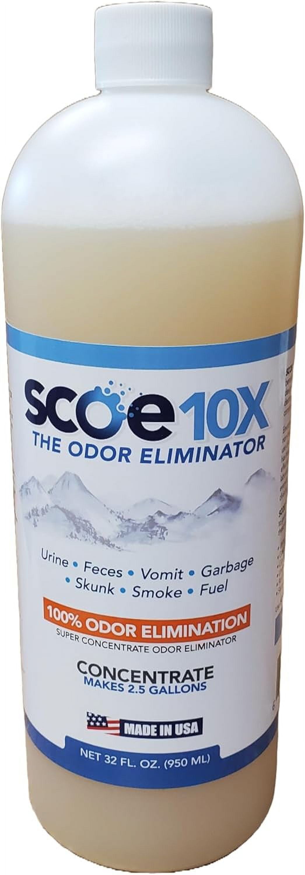 Odor Eliminator Concentrate- Makes 2.5 Gallons- Stop Cat/Dog Pee Smell ...