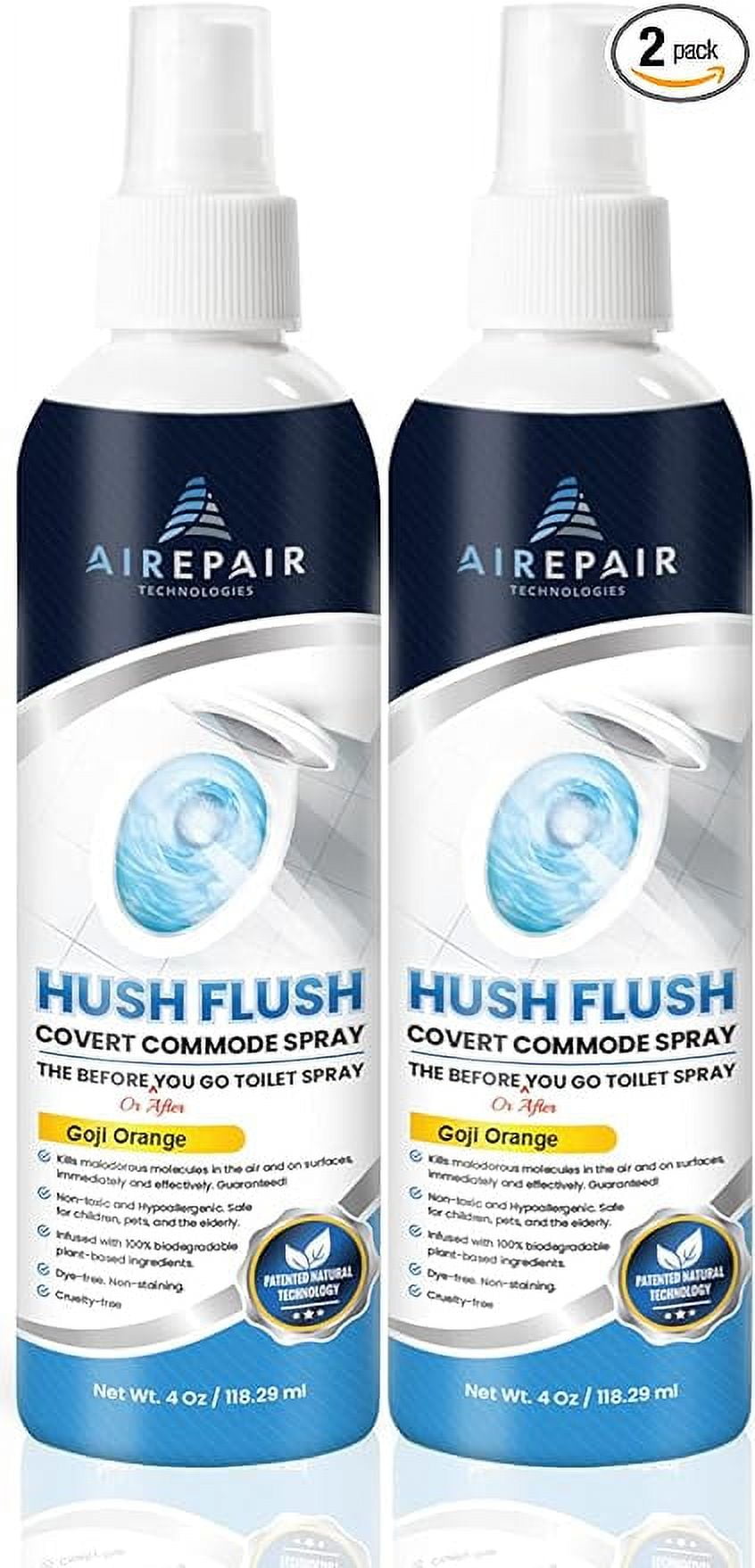 Odor Eliminator - Toilet Smell Remover Spray - Professional Privy ...