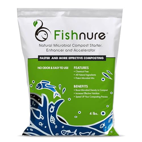 - Odor-Free Natural Microbial Compost Starter, 1 4-lb Bag for 1000 lb ...