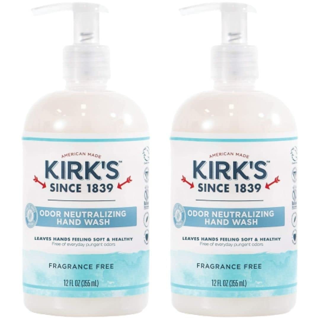 Odor Neutralizing Hydrating Hand Soap, Fragrance Free, 12 Ounce Pack of ...