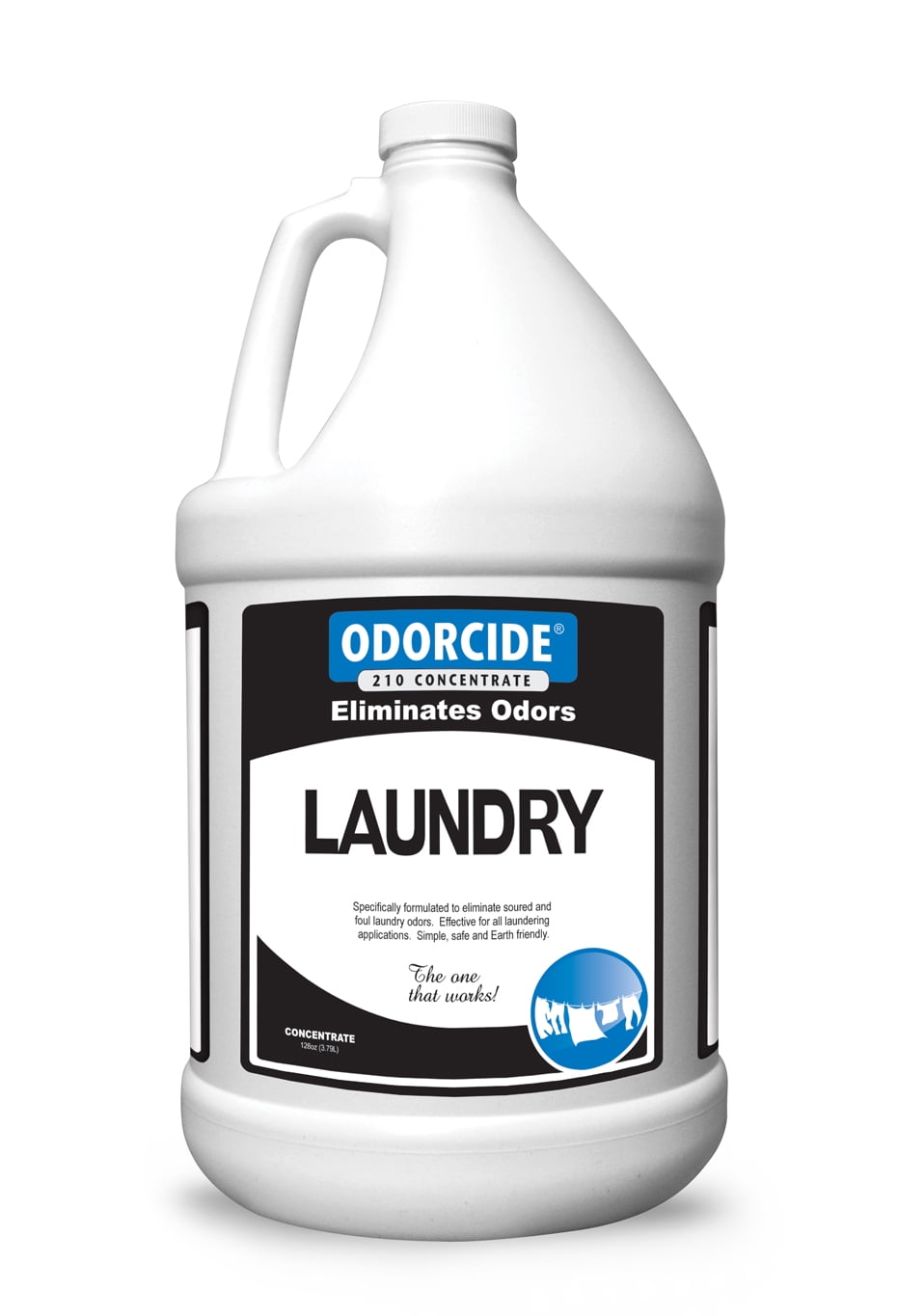 Odorcide – 1 Gallon Concentrated Laundry Odor Eliminator for Strong ...