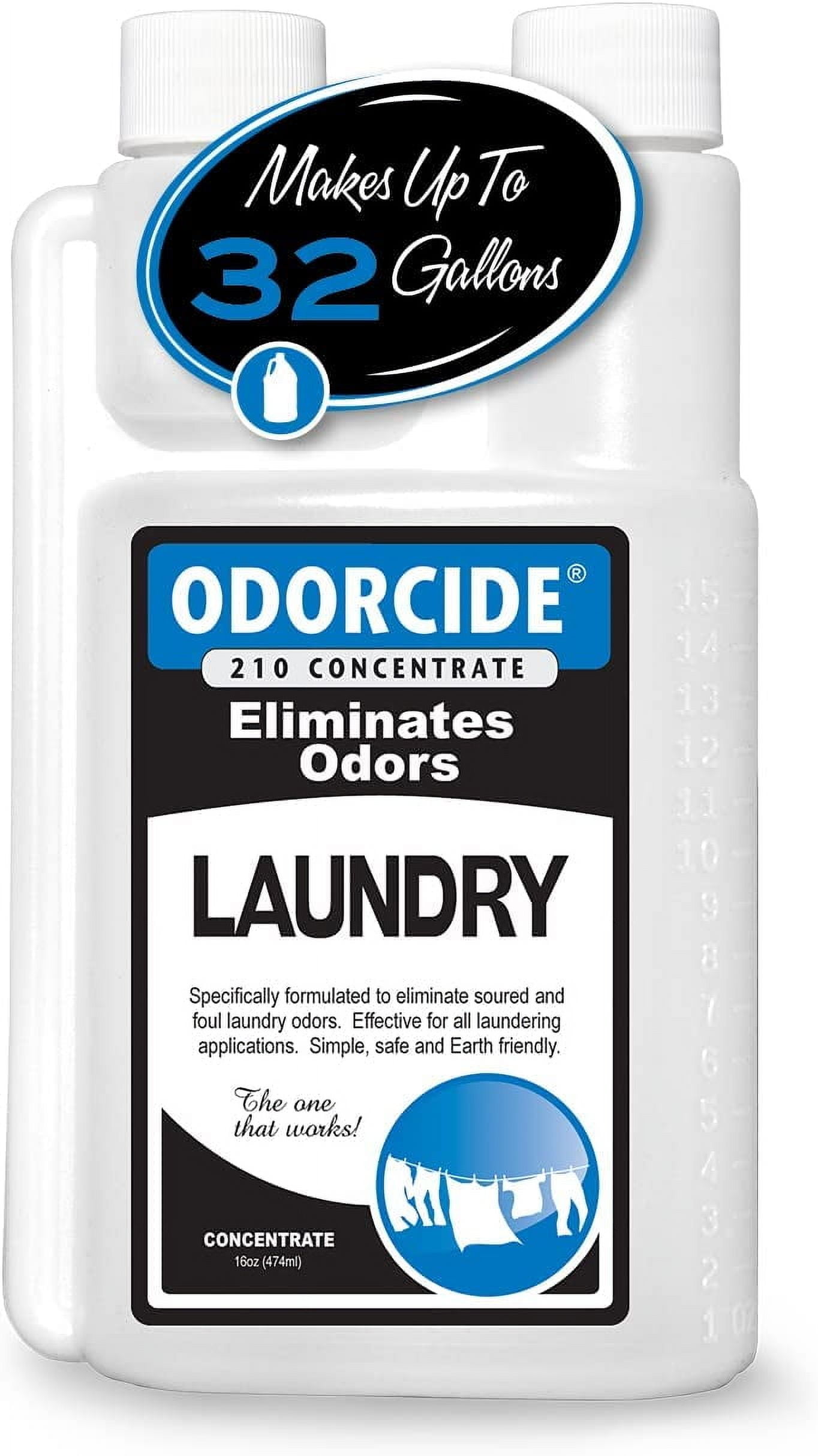 Odorcide 210 Laundry Additive, 16 Ounces, Odor Remover, Fresh Linen ...