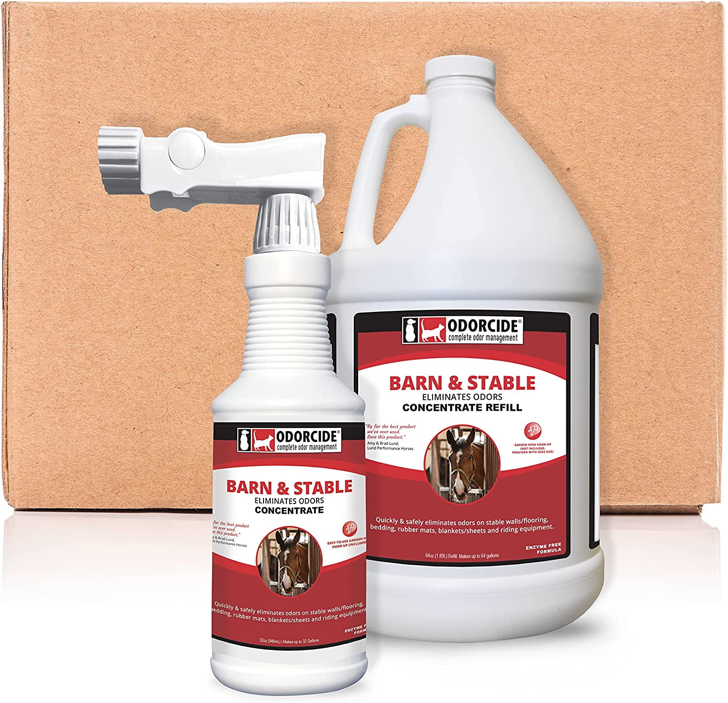 Odorcide Barn & Stable Odor Eliminator for Strong Odor – Cattle & Horse ...