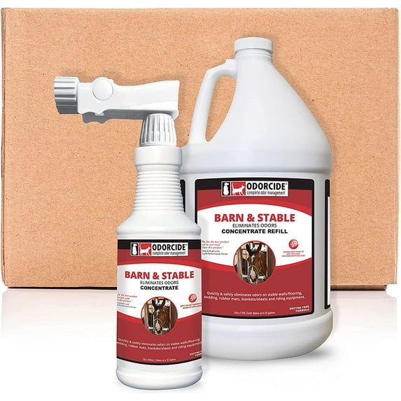 Odorcide Barn & Stable Odor Eliminator for Strong Odor – Cattle & Horse ...