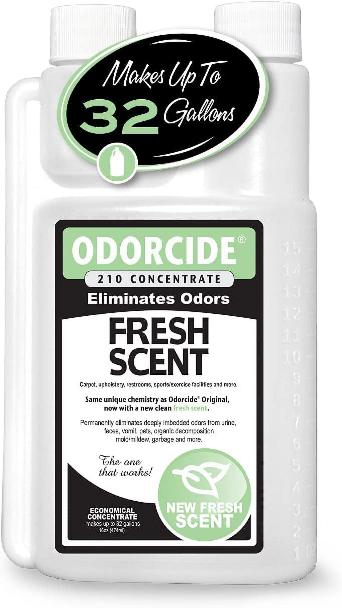 Odorcide Odor Eliminator Concentrate 16 oz Neutralizes Smoke Pet Sweat ...