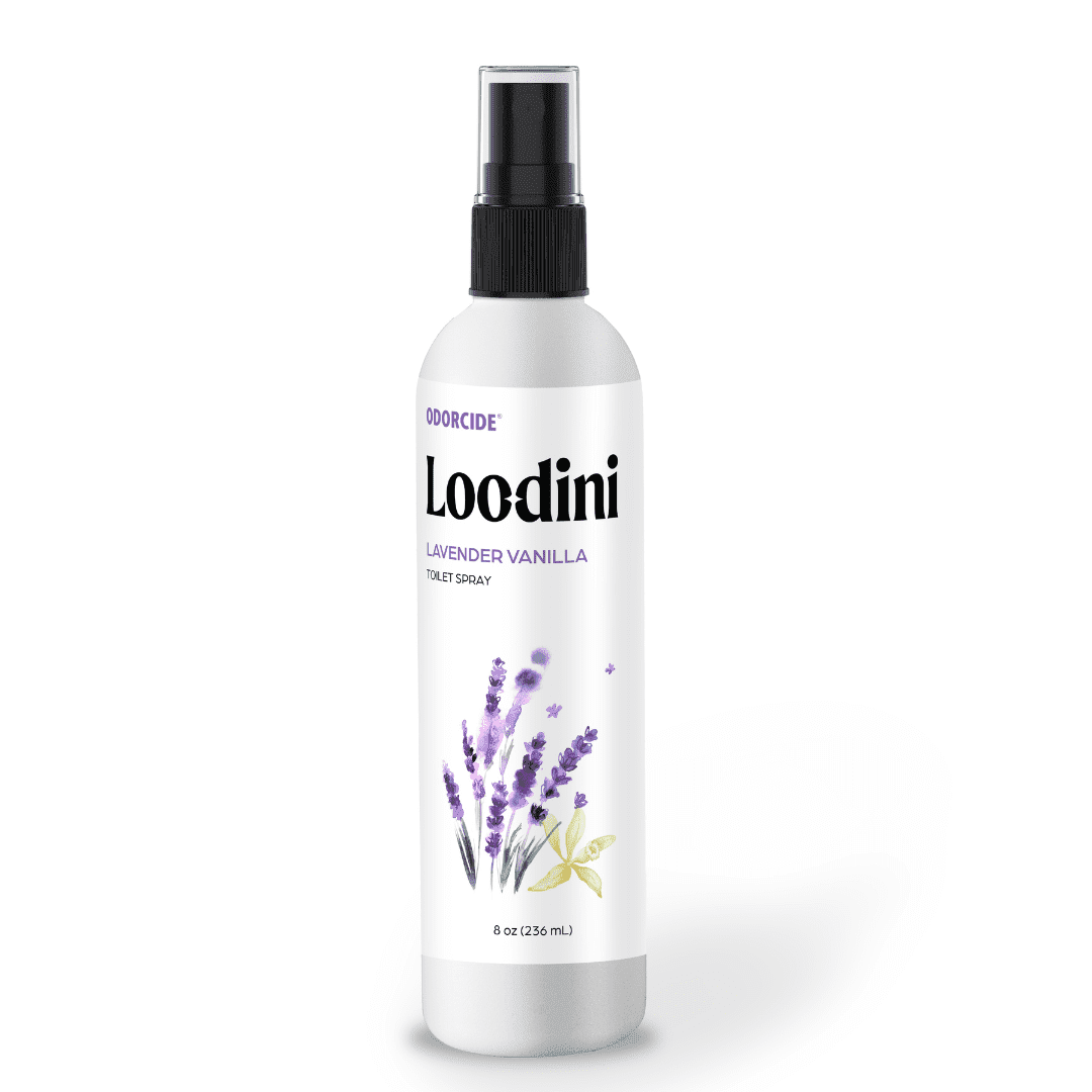 Odorcide Loo-Dini Lavender Vanillar 8oz Toilet Spray & Bathroom Spray ...