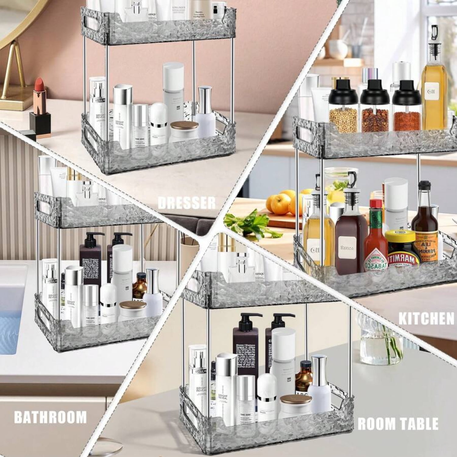 OdorsTT Counter Organizer Countertop Storage, Dresser Organizer Vanity ...
