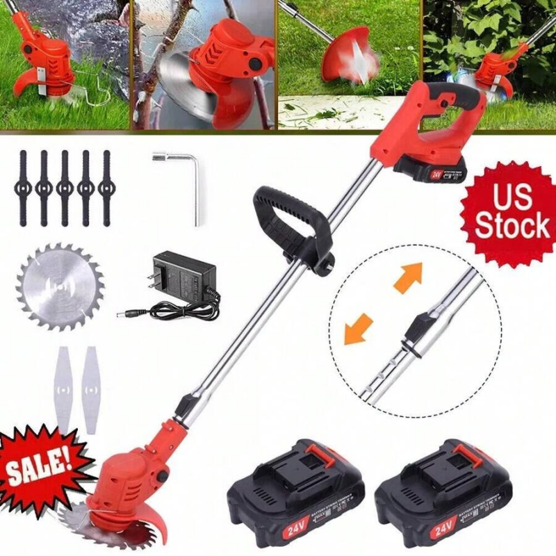 OdorsTT1000W Electric Brush Cutter Lawn Edger Grass String Trimmer ...