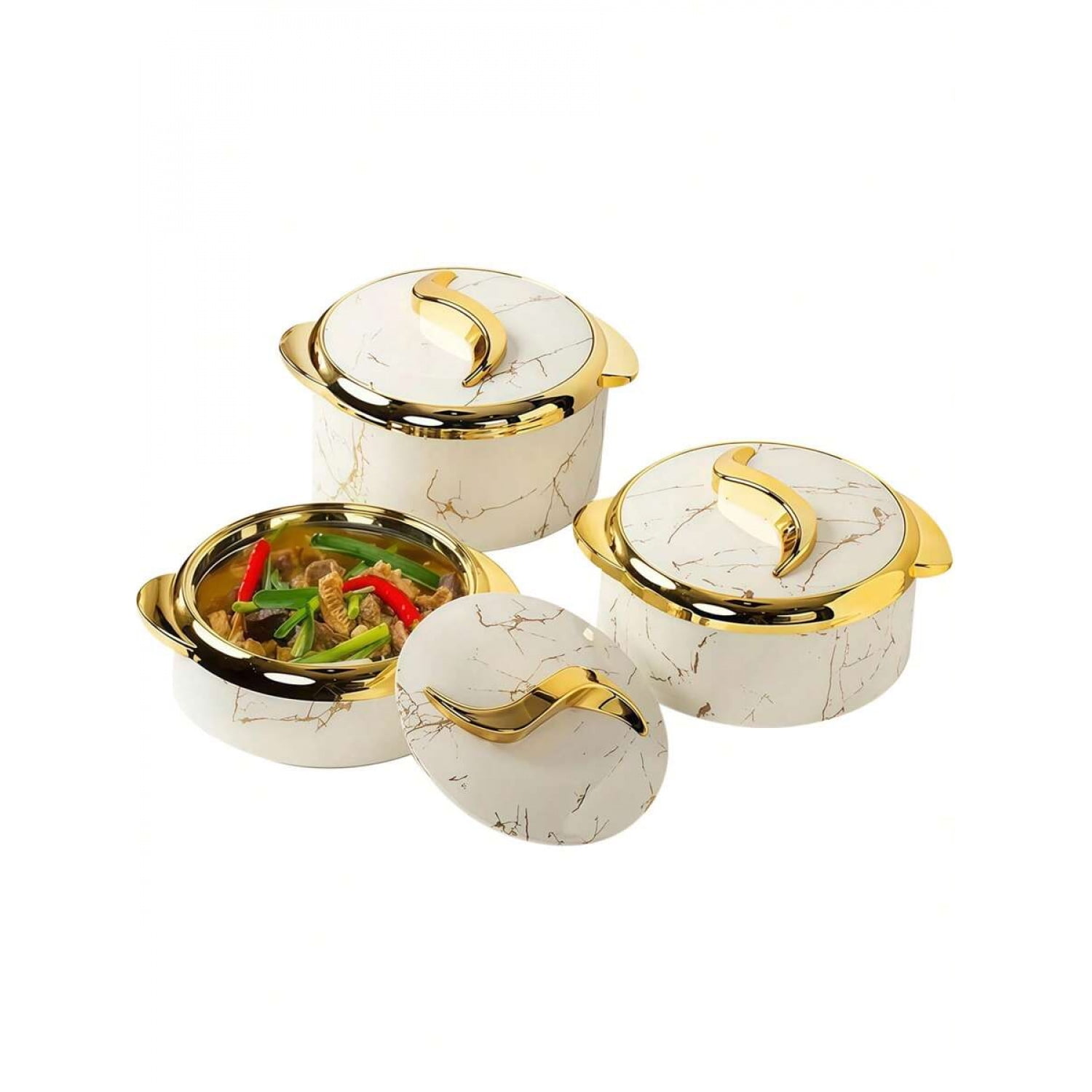 OdorsTTFood Warmer, Thermal Casserole Dish Set With Lids, Insulated ...