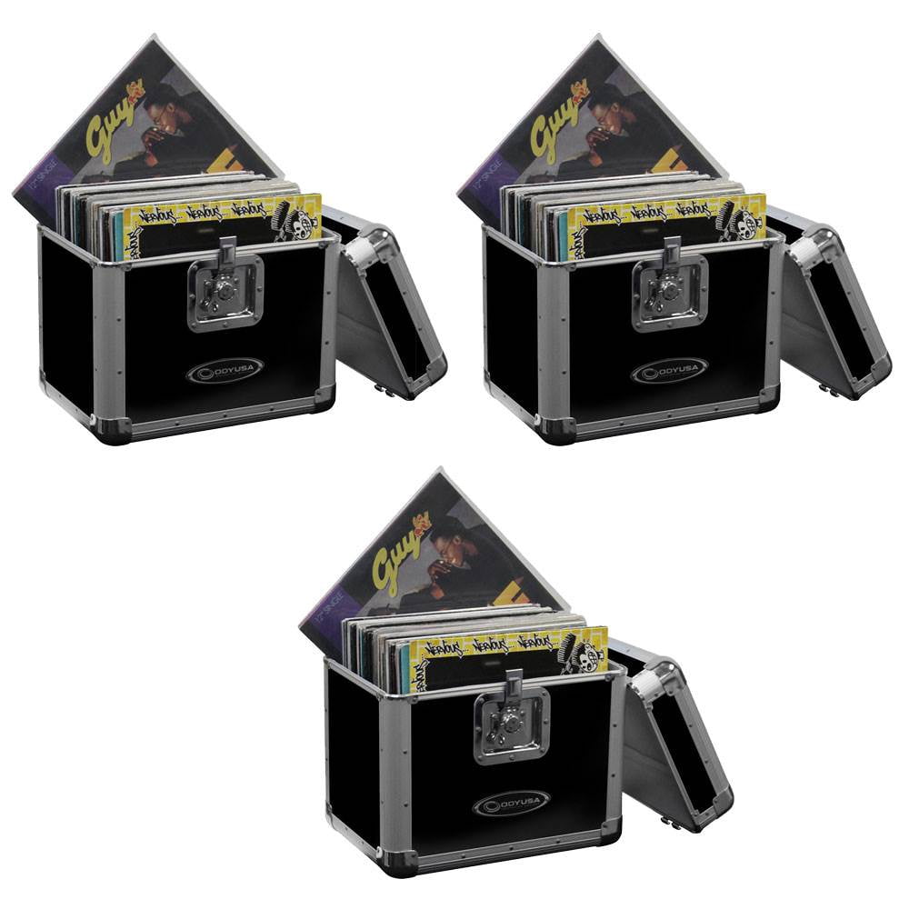 Odyssey 12 Inch LP Vinyl Records Stacking Utility Krom Transport Case ...