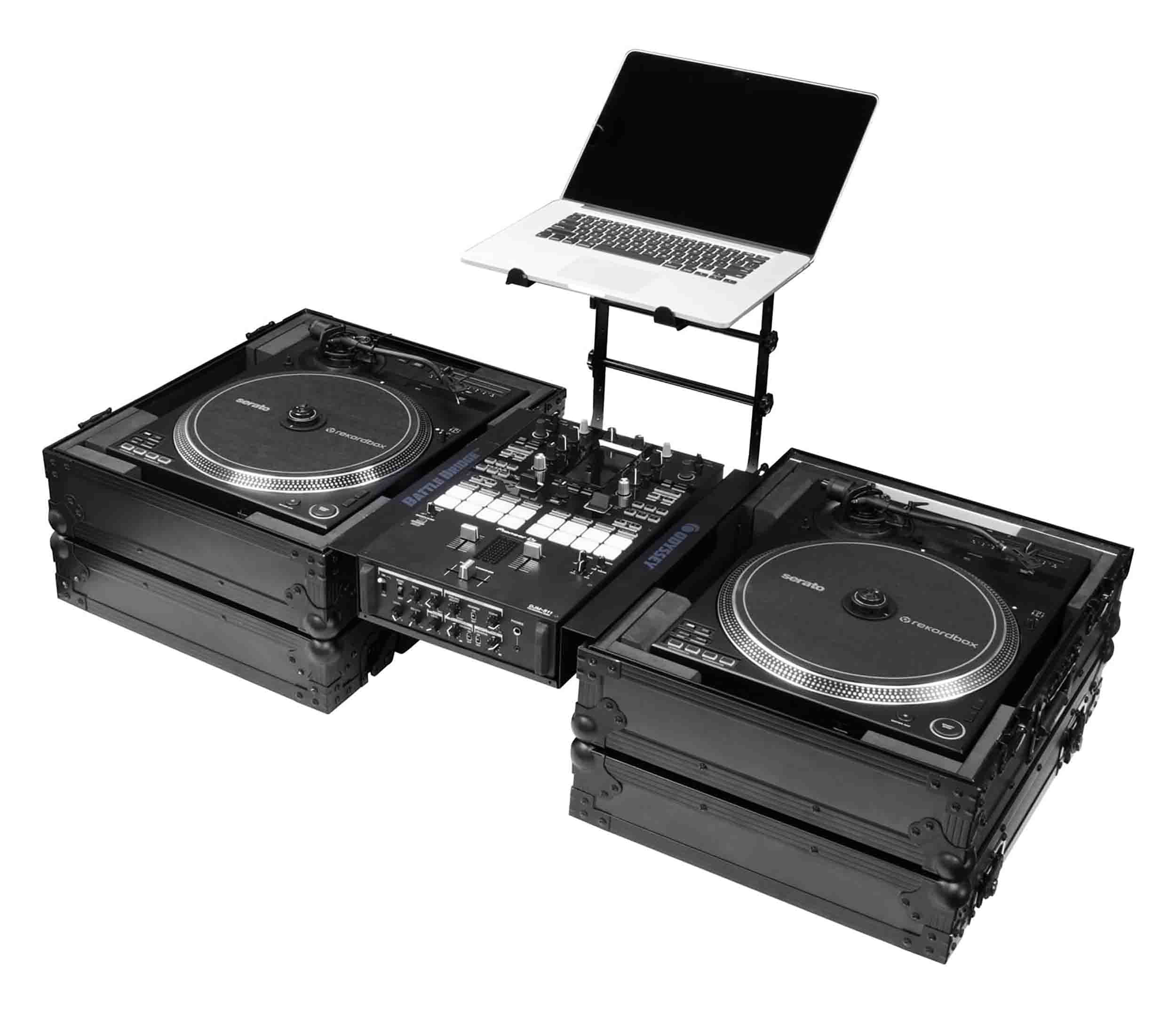 Odyssey ABB10LSTAND Battle Bridge with L-Stand for 10″ DJ Mixers ...