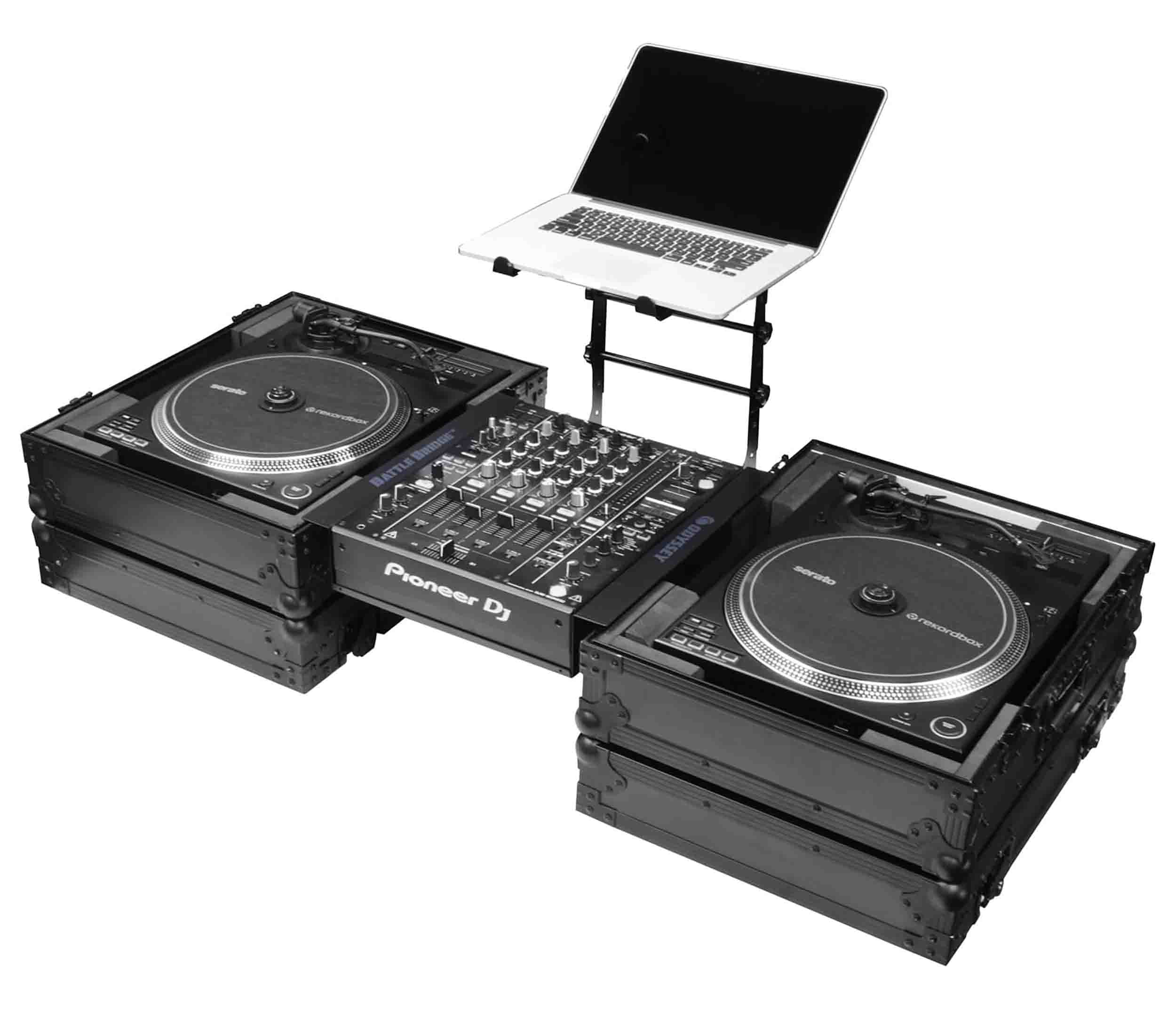 Odyssey ABB13LSTAND Battle Bridge with L-Stand for 13″ DJ Mixers ...