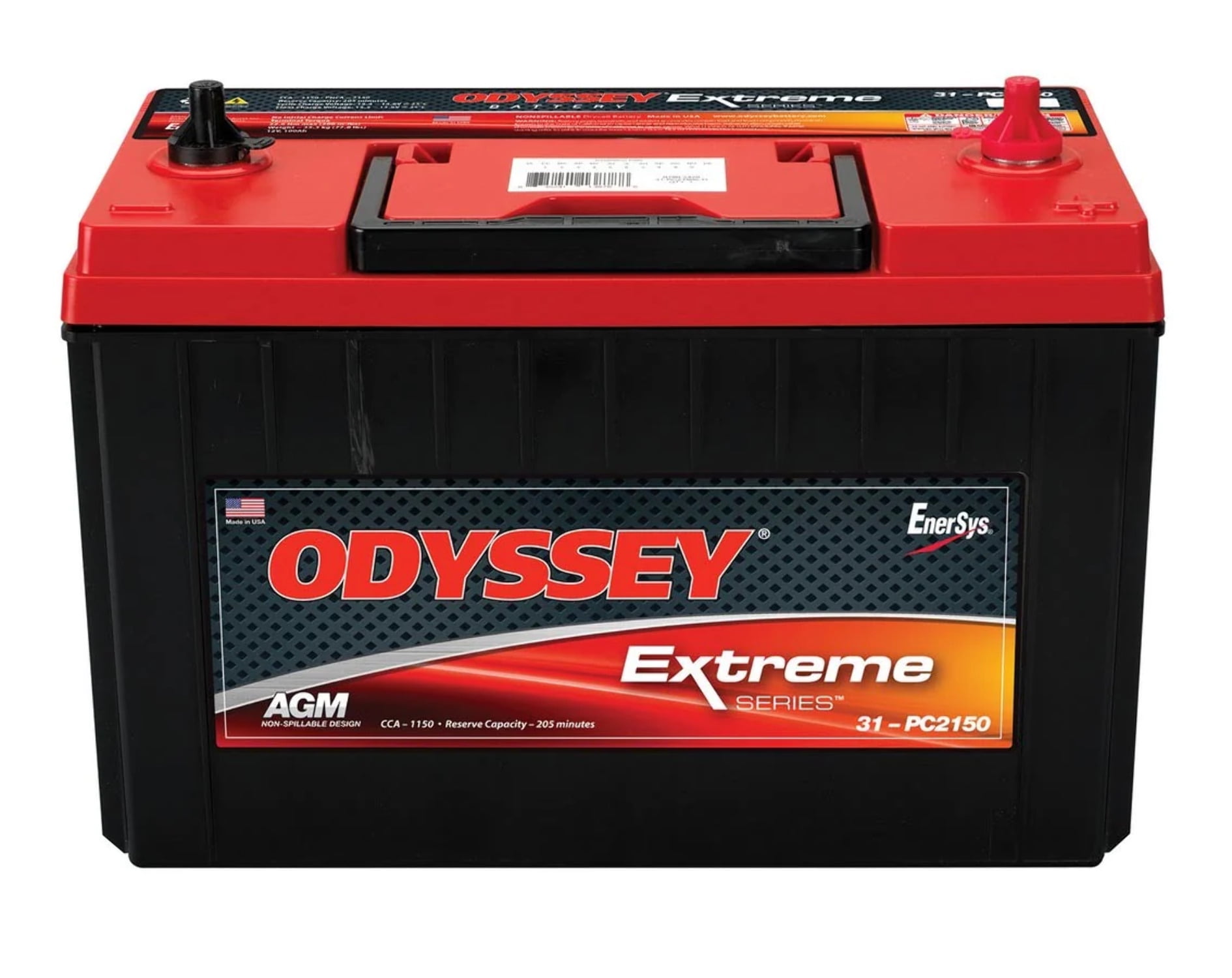 ODYSSEY BATTERY 31-PC2150S Batteries Battery 1150CCA/1370CA 3/8 Stud ...