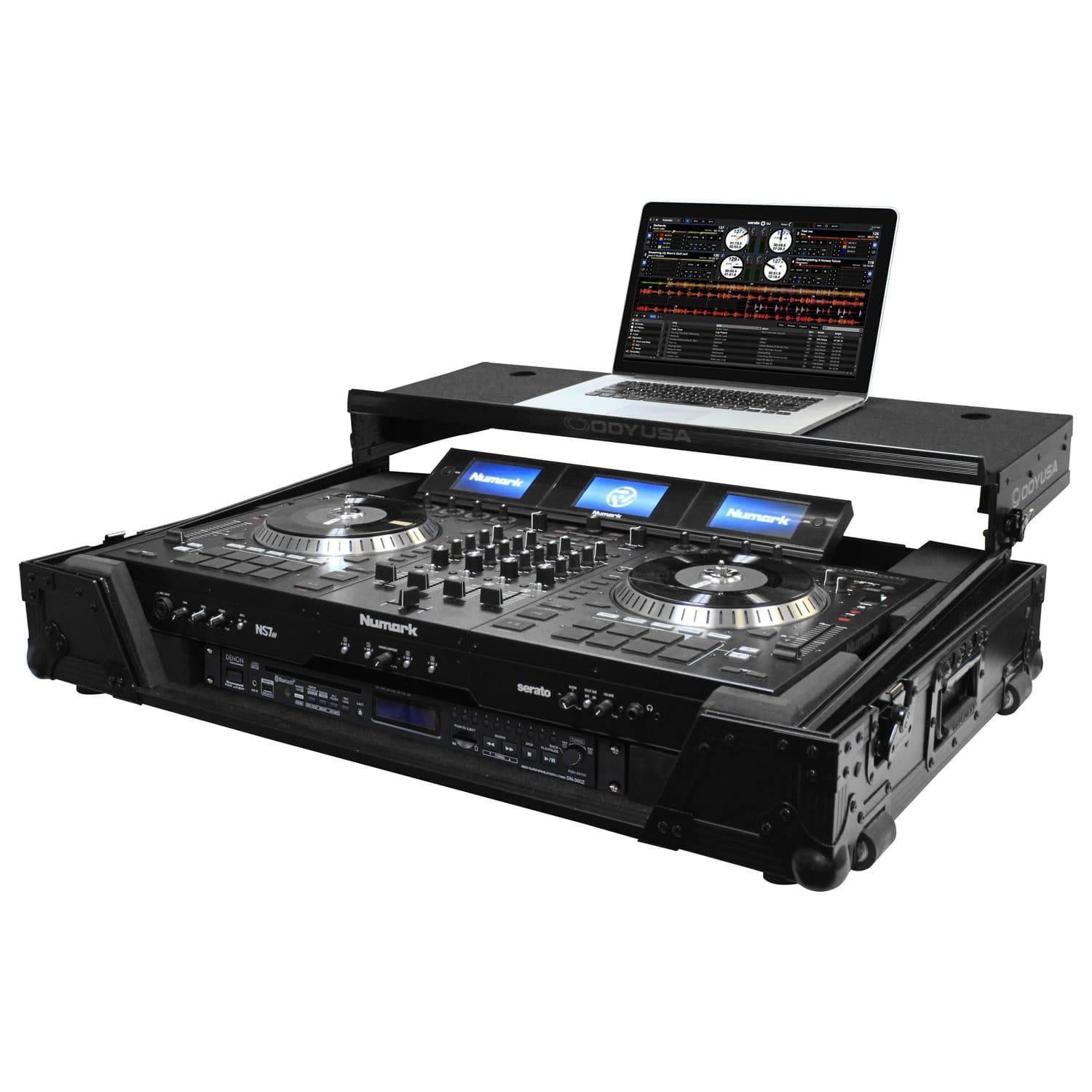 Odyssey Black Numark NS7 / NS7II / NS7III Flight Case - Walmart.com