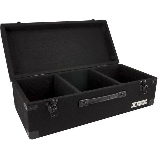 Odyssey Carpeted Record Storage Utility Case for 200 7" Vinyl Records ...