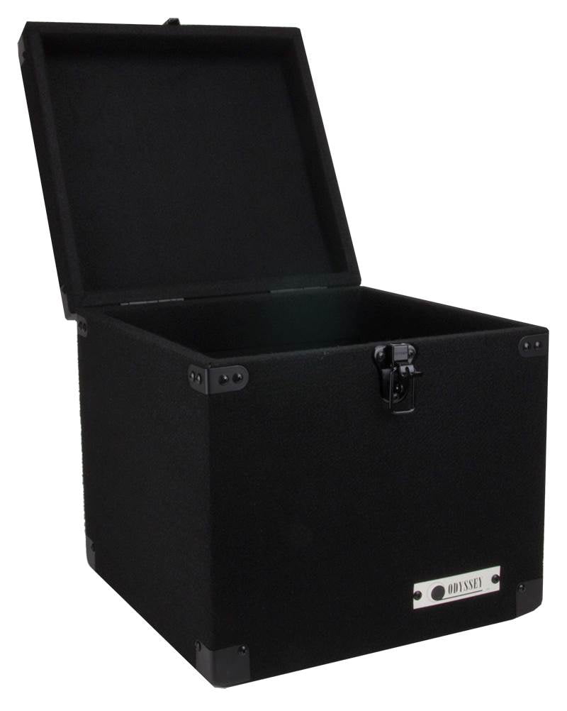 Odyssey Carpeted Record Storage Utility Case for 90 12" Vinyl Records ...