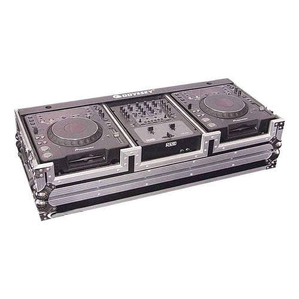 Odyssey Cases FZ10CDJW New Flight Zone Ata DJ Cd Player Mixer Coffin ...