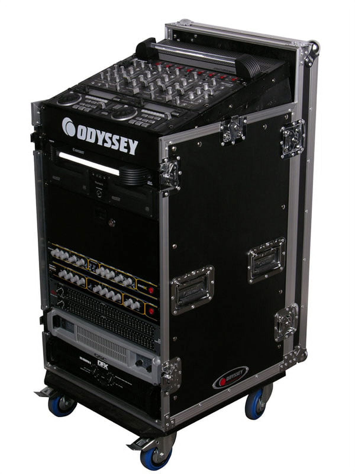 Odyssey Cases FZ1116W New Ata Combo Rack Flight Case DJ Pro Audio W ...
