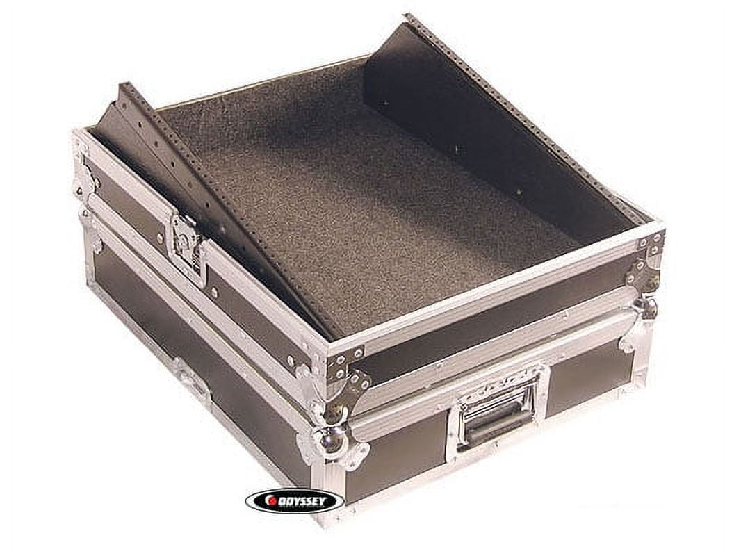Odyssey Cases FZMX1912 New Flight Zone Ata 19" Rack Mount Mixer DJ Case ...