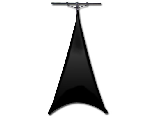 Odyssey Cases SPATRI4-BLK Triangular Black Stretch Scrims For Mobile DJ ...