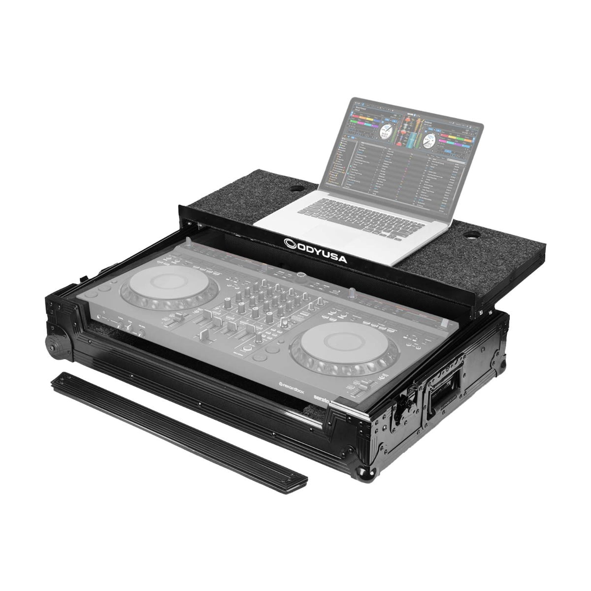 Odyssey FZGSDDJGRV6BLCW Case in Black for AlphaTheta DDJ-GRV6 DJ ...