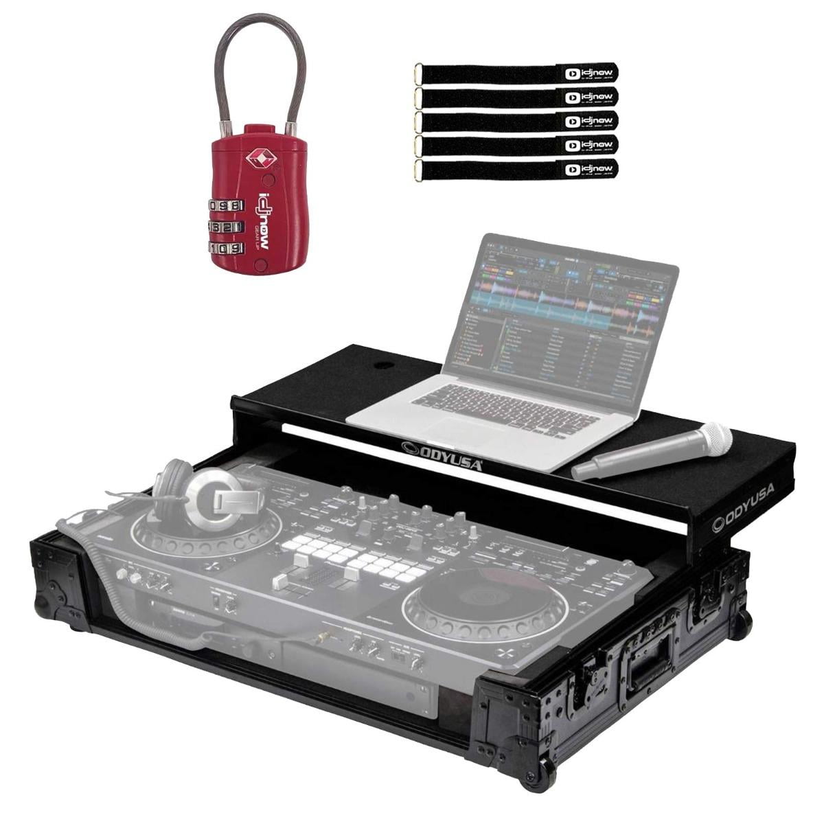 Odyssey FZGSDDJREV5CWBL Black Label 1U Flight Case for Pioneer DDJ-REV5 ...