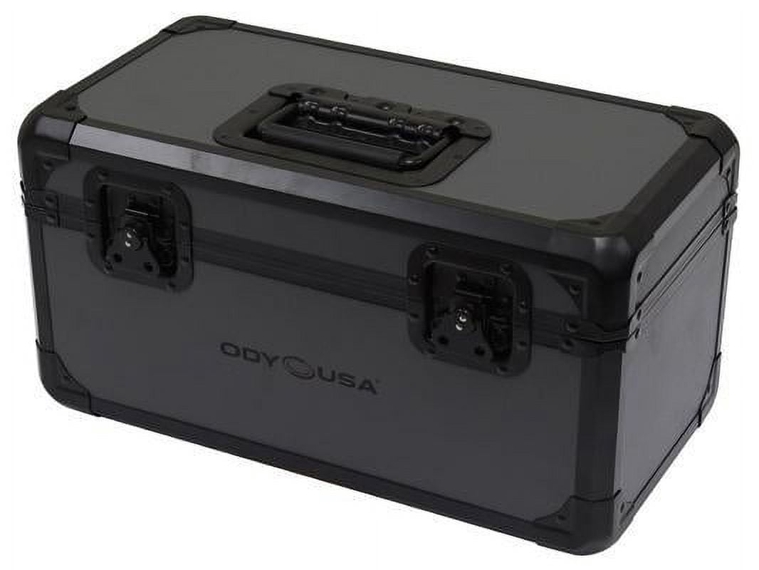 Odyssey K45120BLG Black Krom on Gray Record/Utility Case Holds 120 7 ...