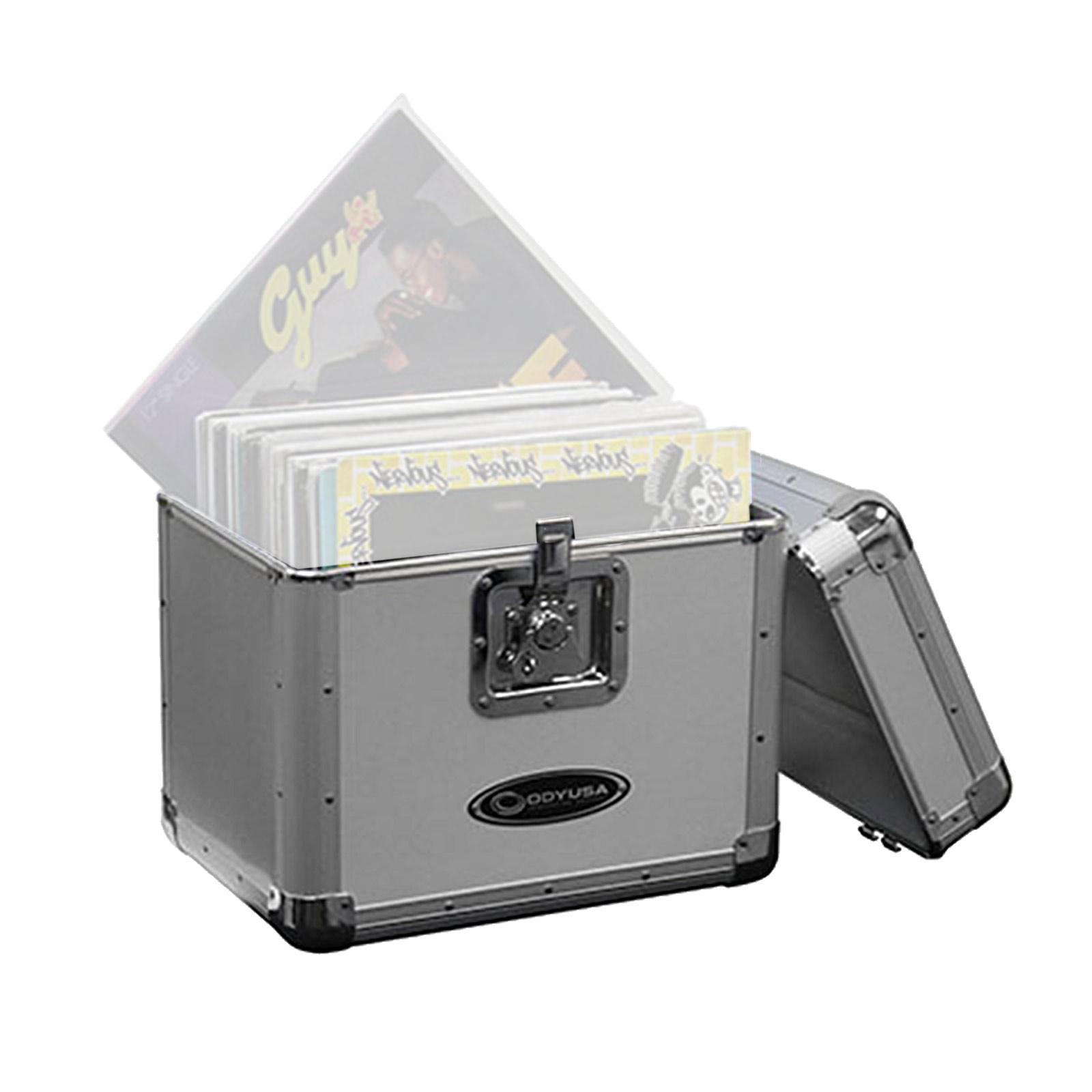 Odyssey KLP2-SILVER 70 12" LP Vinyl Records Stacking Utility Krom ...