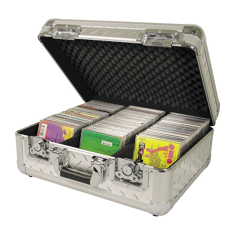 Odyssey KCD300DIA, Diamondplate Case for 300 CDs - Walmart.com