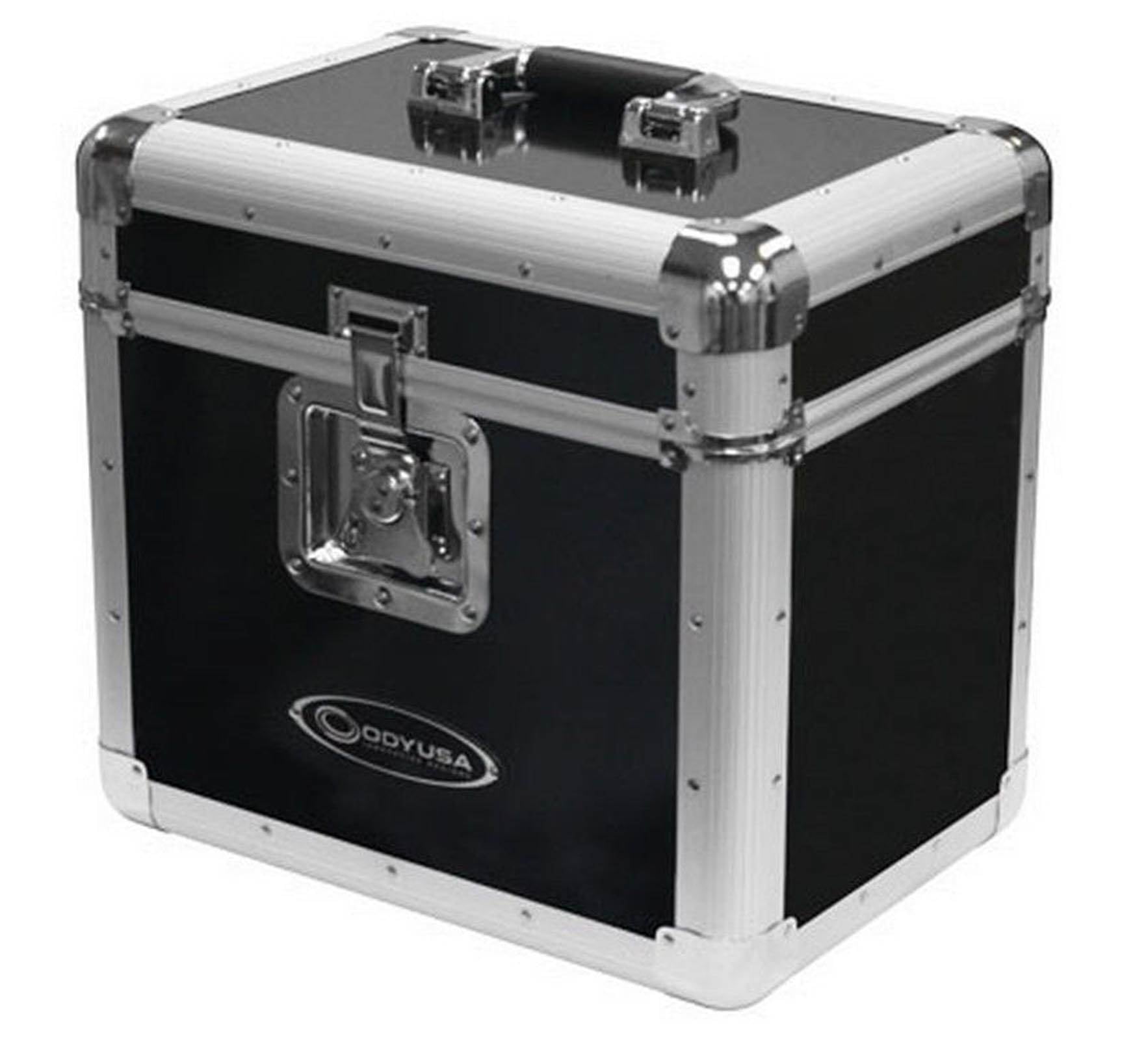 Odyssey Cases KLP1-BLK New Black Krom Series DJ Road Case Holds 70 Lp ...