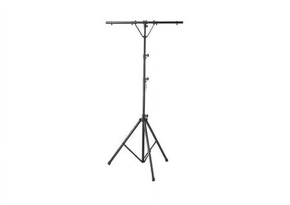 12' LIGHTING STAND WITH 1 CROSS BAR IN BLACK - Walmart.com