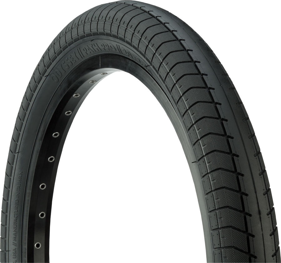 Odyssey Path Pro BMX 20x2.4 Tire, Wire, Black, Improved Grip & Wear ...