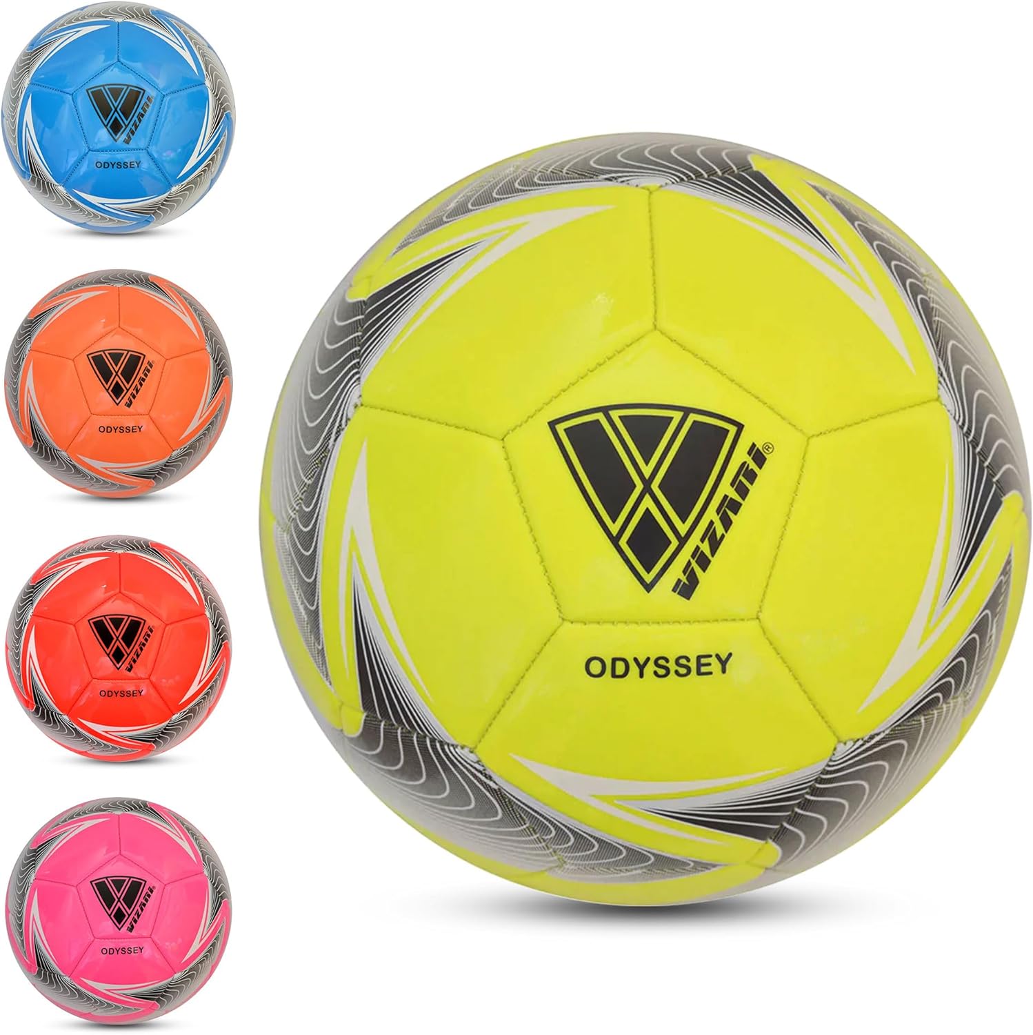VIZARI 'Verona' Soccer Ball - Adults & Kids Football With Best Air ...