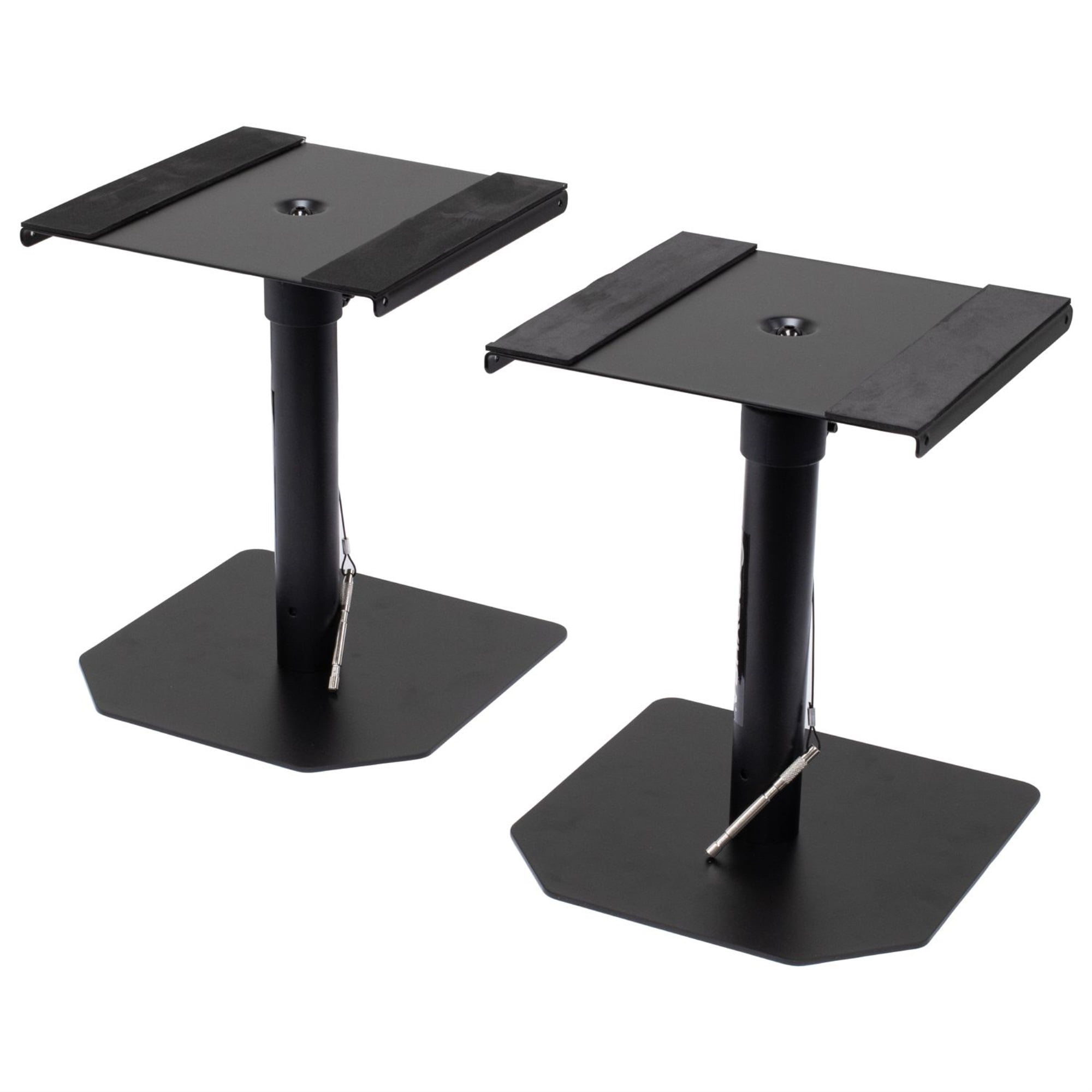 Odyssey Tall Floor Home Speaker Stands with Flat Surface Base, Sold in ...