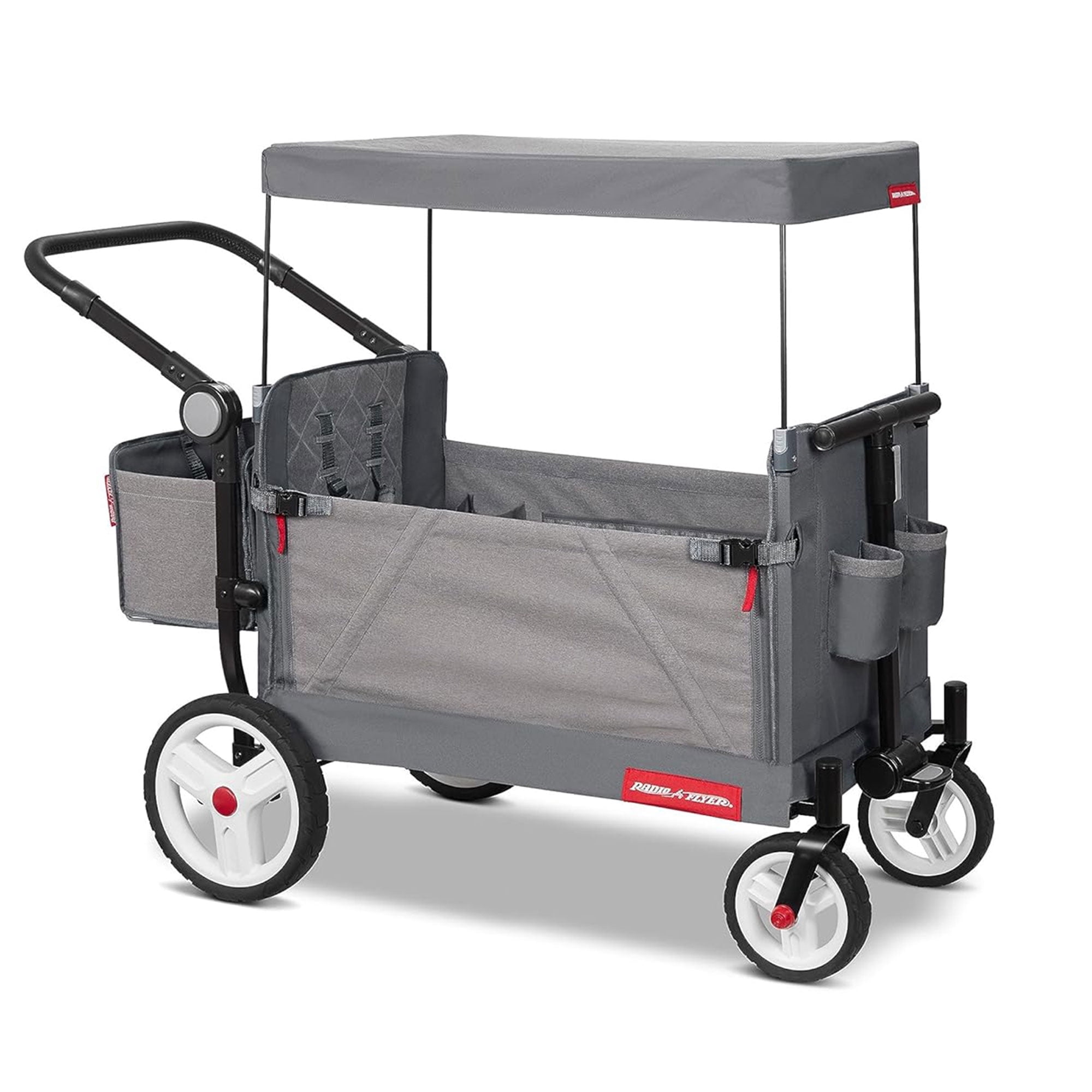 Radio Flyer Odyssey Stroll 'N Wagon with Rear Storage Bag - Walmart.com
