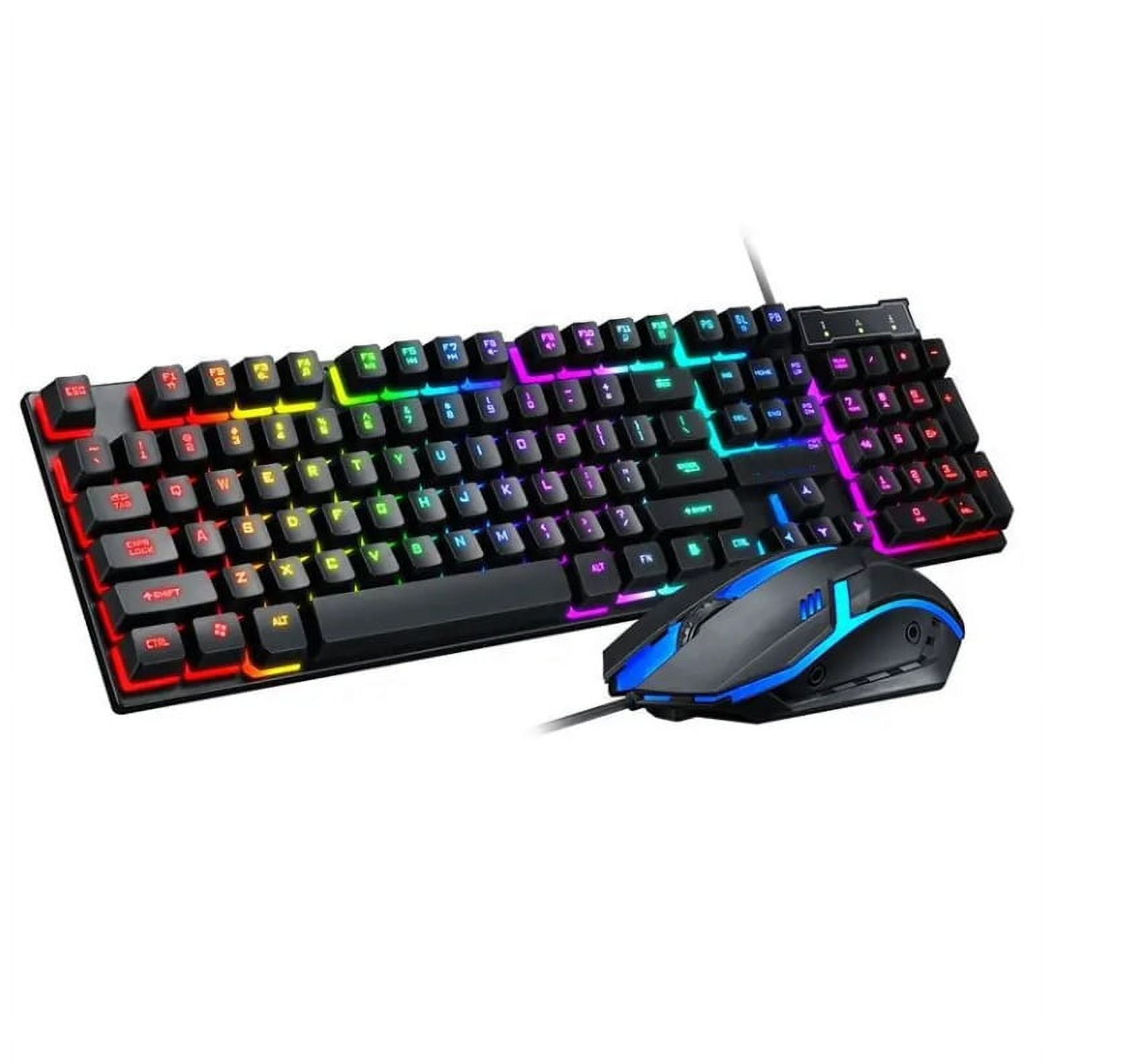 Odyssey TF 200 Gamer Virtual RGB Magic Keyboard Mouse Combo Gaming ...