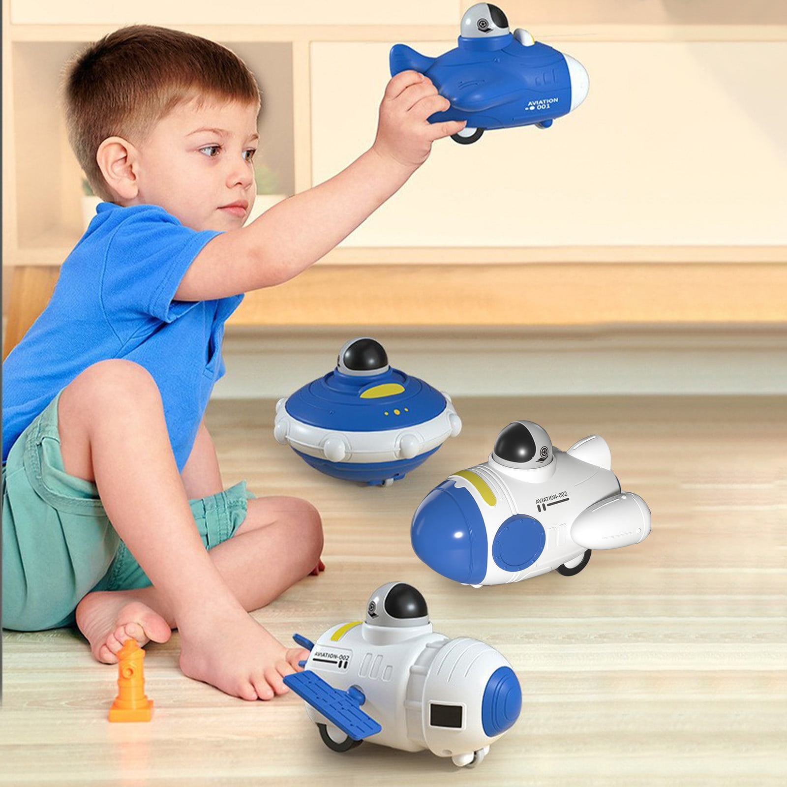 Oefntac up to 40% off Gifts Toy Cars Press Flying Toy Boy Girl Return ...