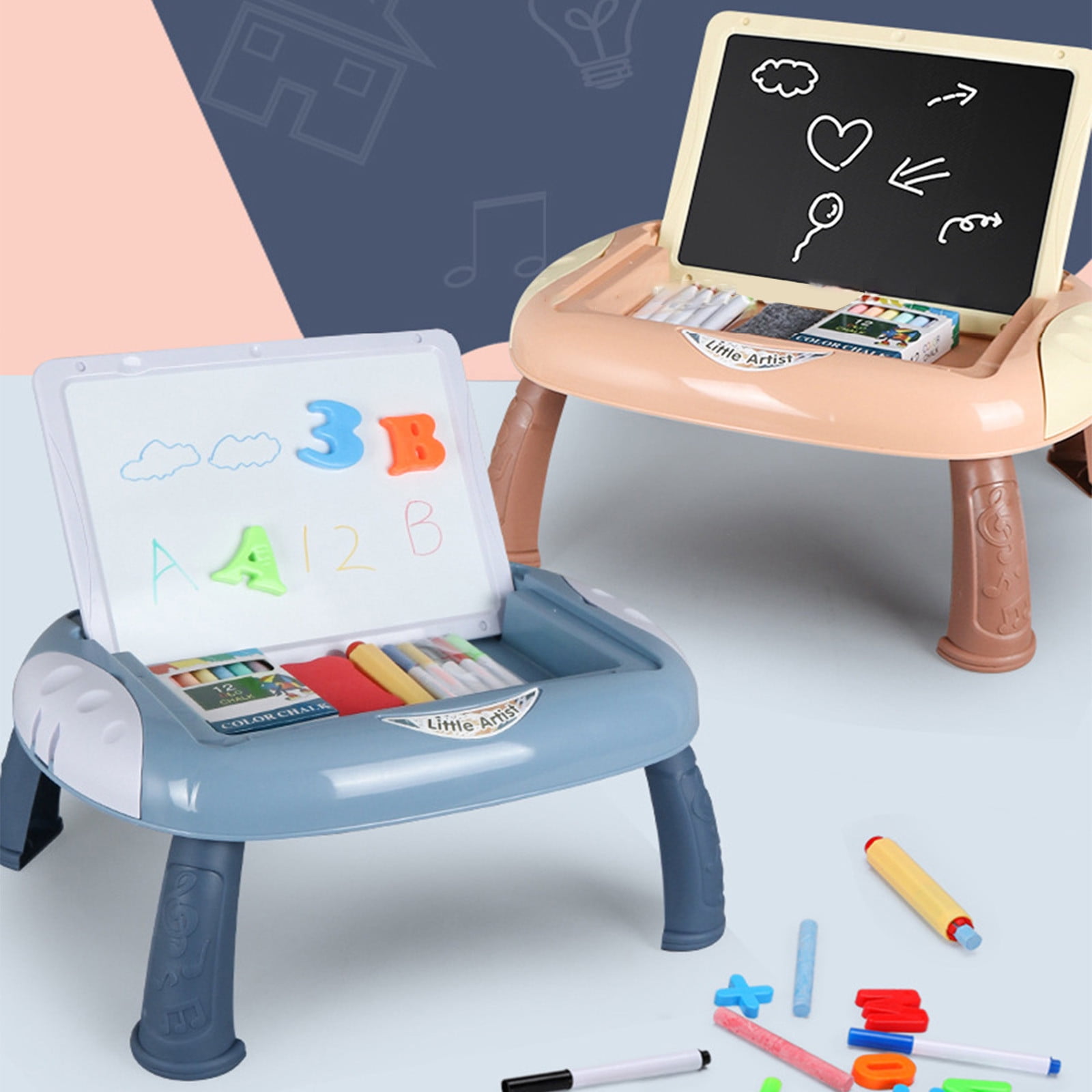 Oefntac Boys Toys Drawing Board for Toddlers 1-3,DIY Graffiti Magnetic ...