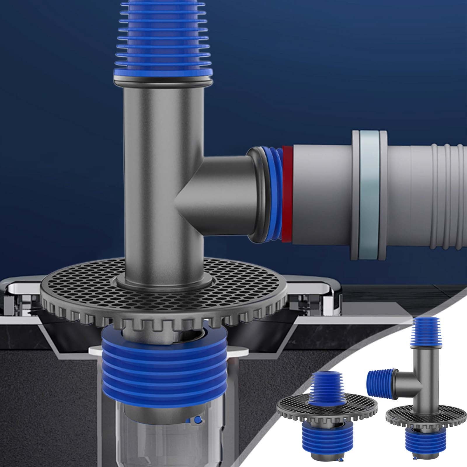 Oefntac Drainage Hose Floor Sewer Drainage Hose with Connector Washing ...