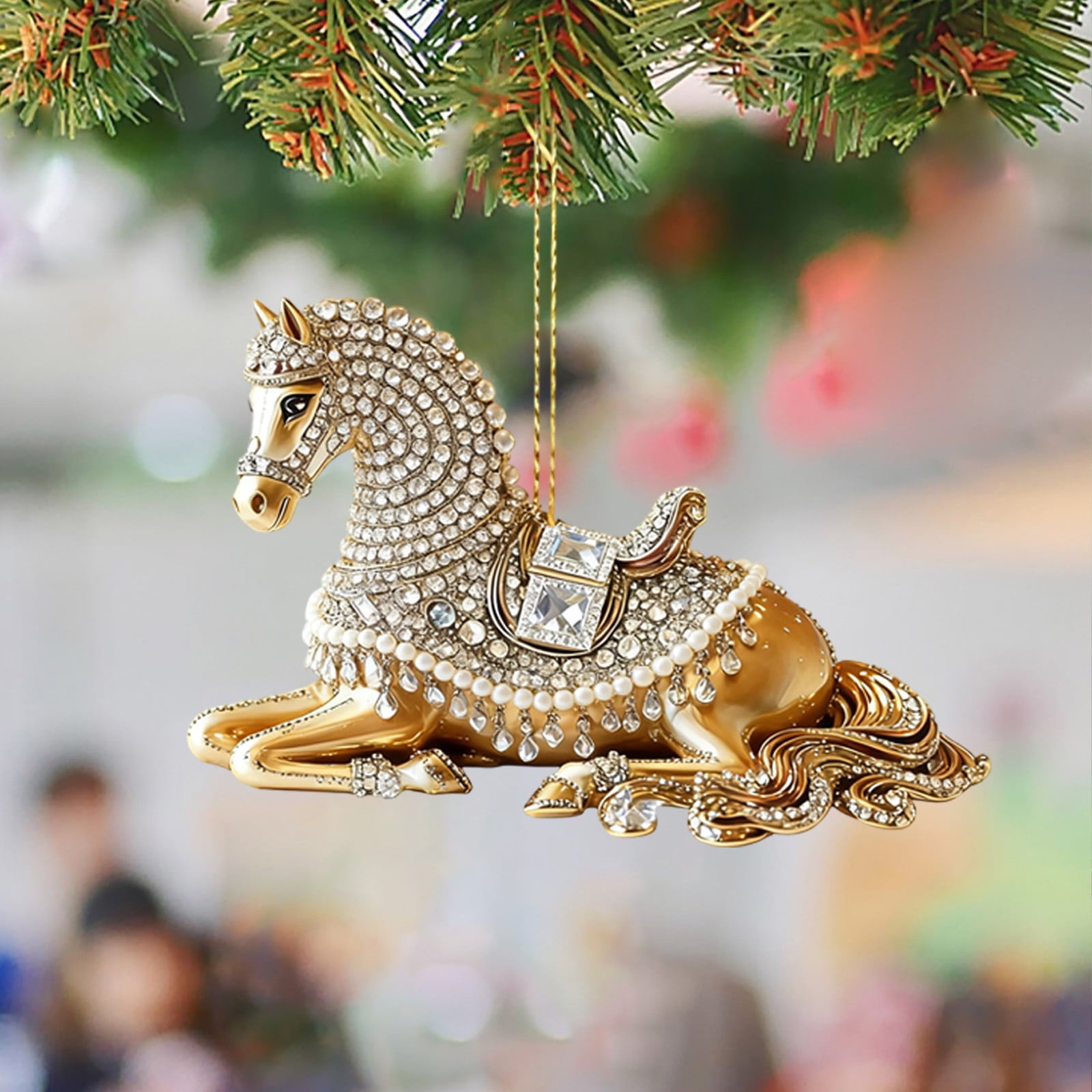 Oefntac Home Decor 2026 Acrylic Hanging Pendant Decorative Christmas ...