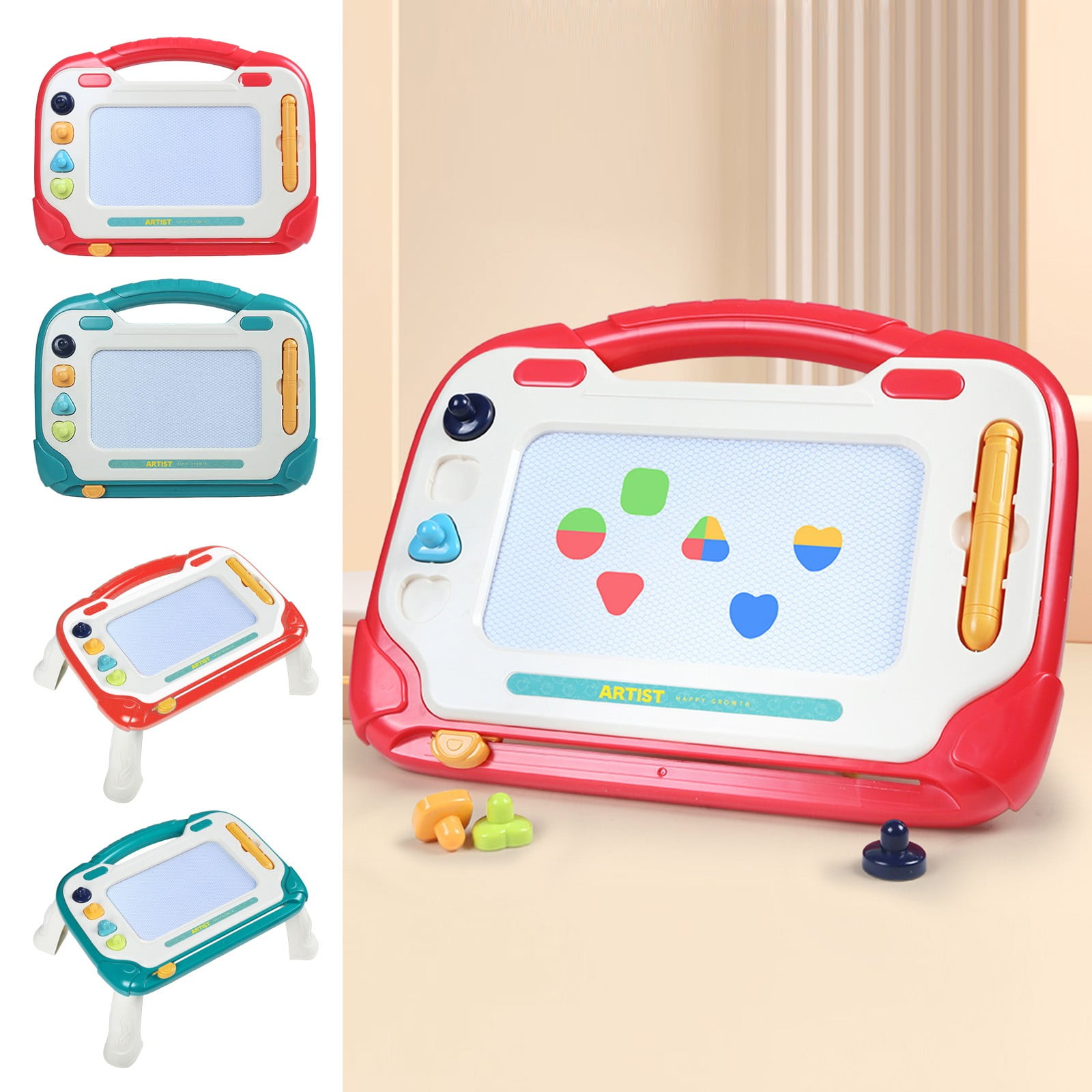 Oefntac Toys for Boys Children's Colored Magnetic Drawing Board Kids ...