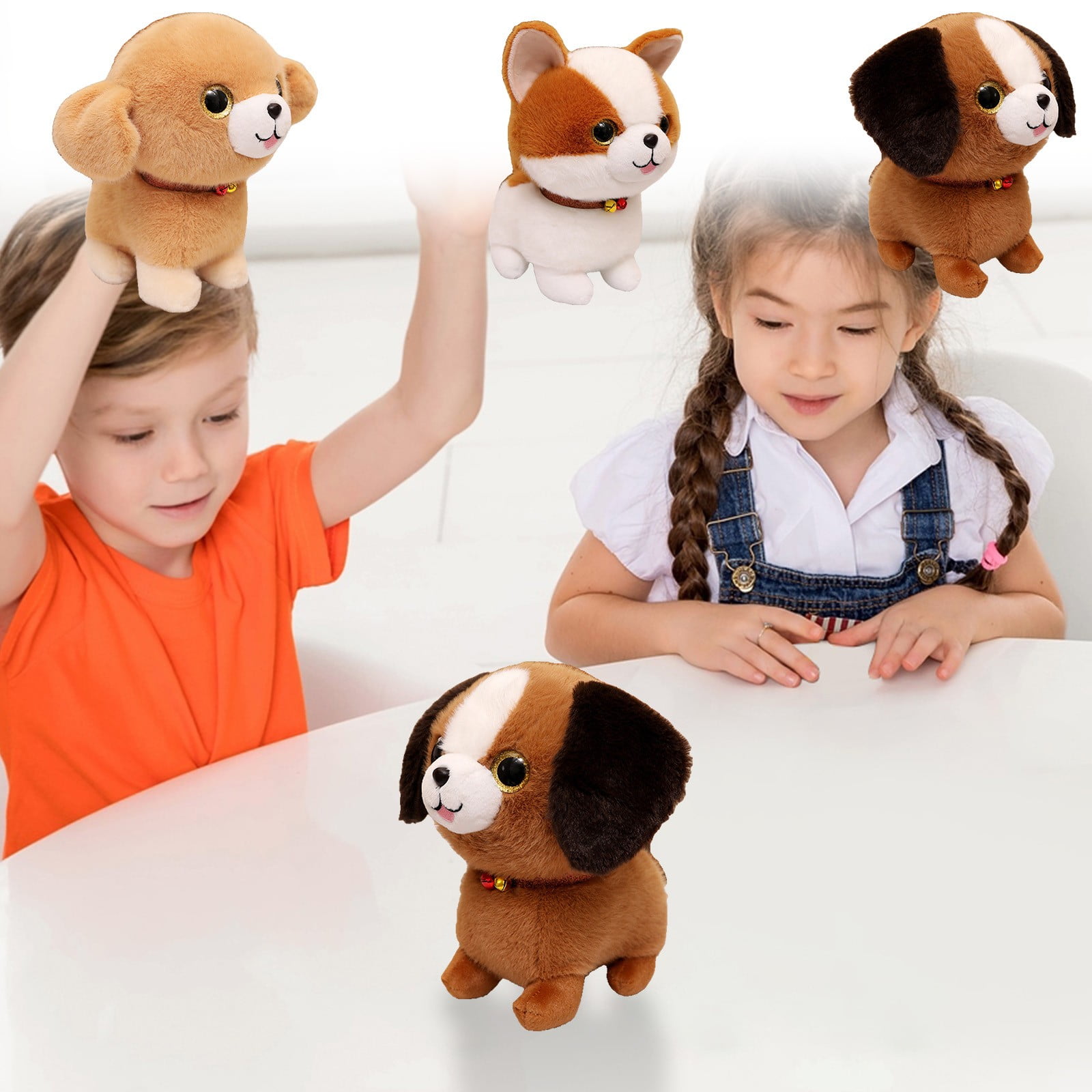 Oefntac Toys For Girls 9 Inches Standing Posture with Little Doll Boy ...