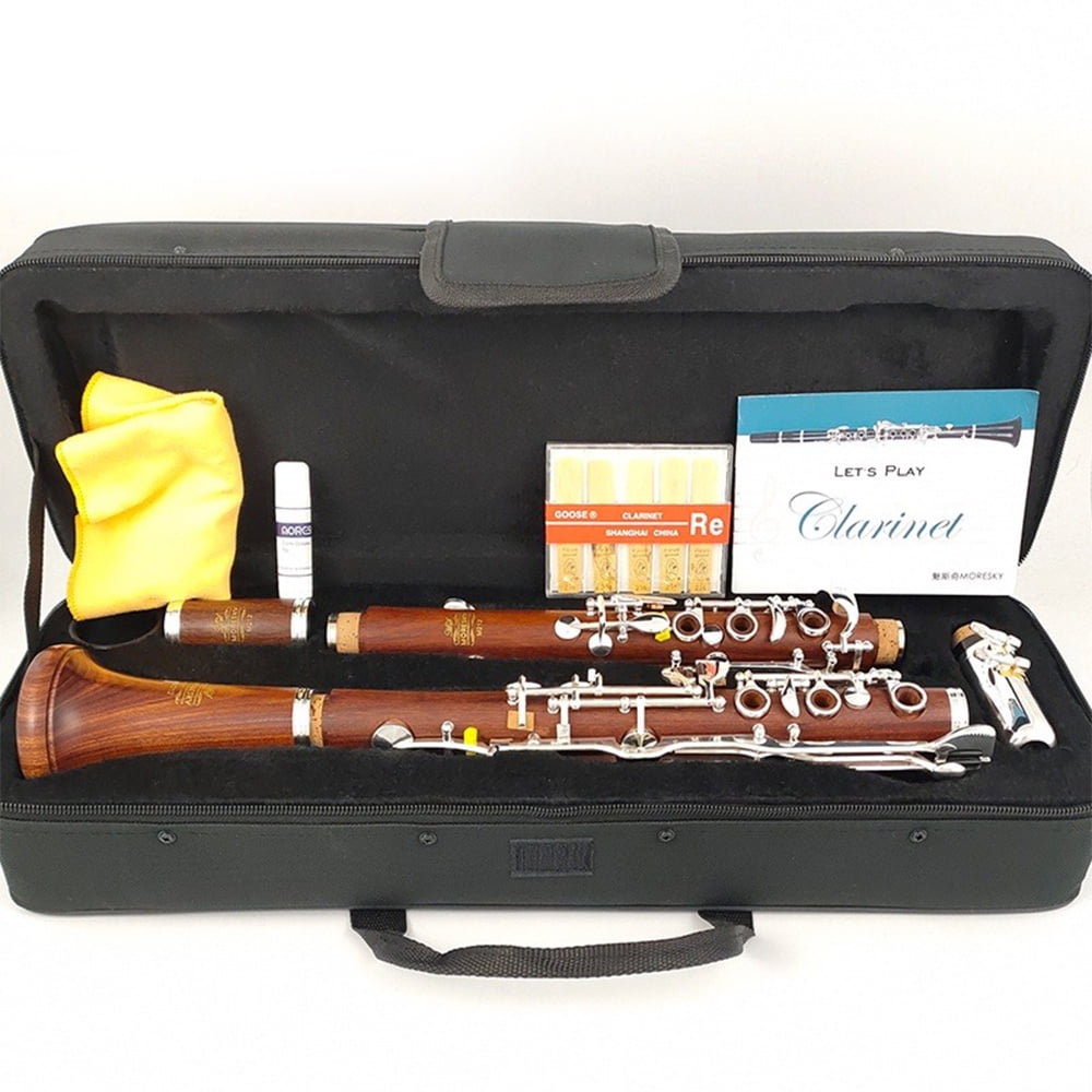 Oehler System Clarinet G Tune Redwood Mopane Silver Plated Keys M212 ...