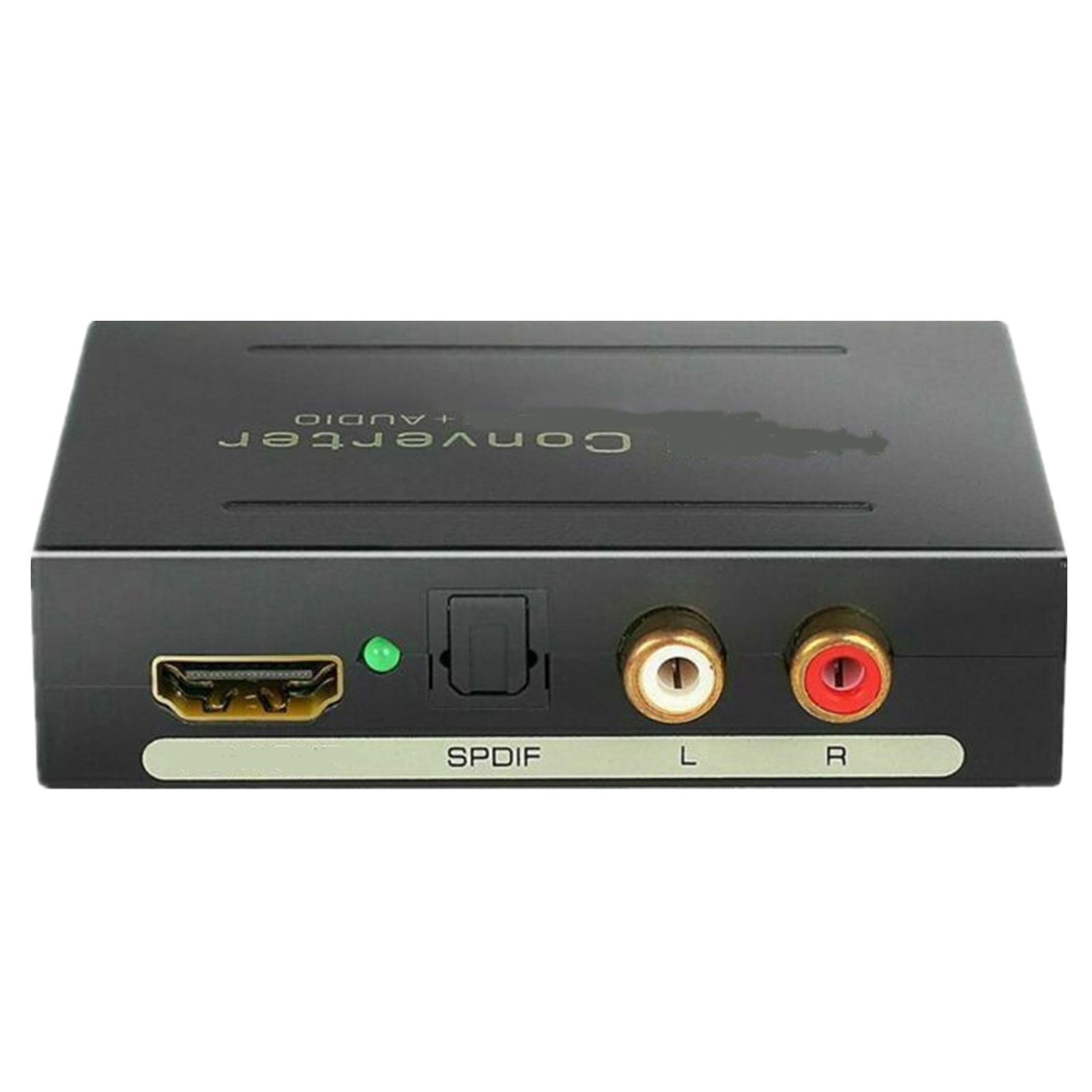 Oenbopo 4K Audio Extractor with Optical TOSLINK SPDIF, Analog RCA L/R ...