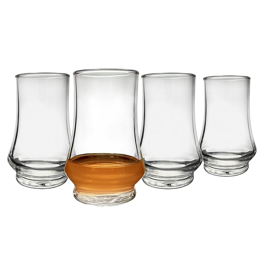 Oenophilia Bar One Whiskey Taster Glasses, Set of 4 - Walmart.com