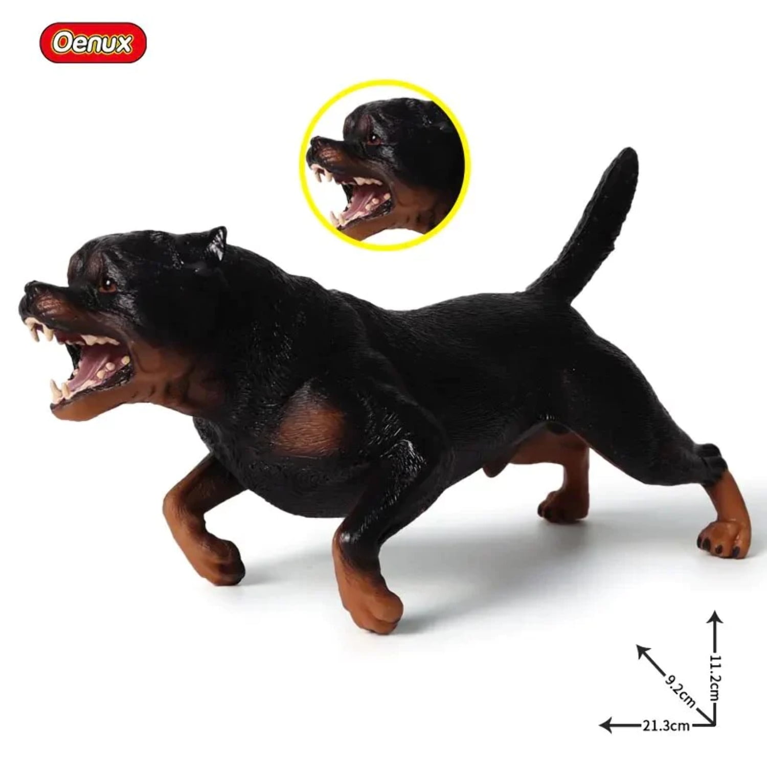 Oenux New Big Dog Animal Simulation Bull Terrier Rottweiler Corgi Shiba ...