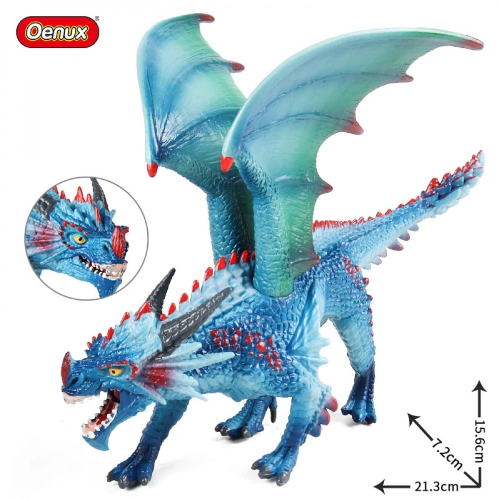Oenux Original Savage Dinosaurs Myth Dragon Animals Model Fire Bull ...