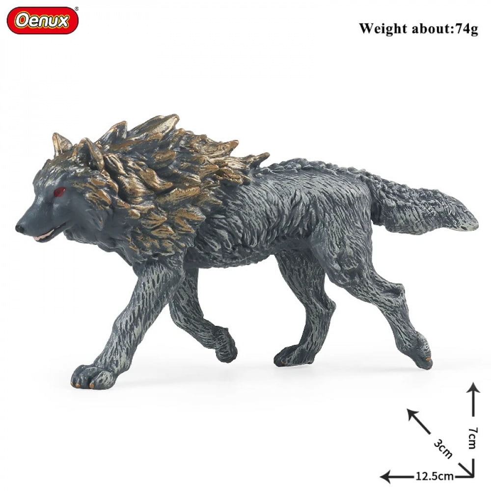 Oenux Original Savage Dinosaurs Myth Dragon Animals Model Fire Bull ...