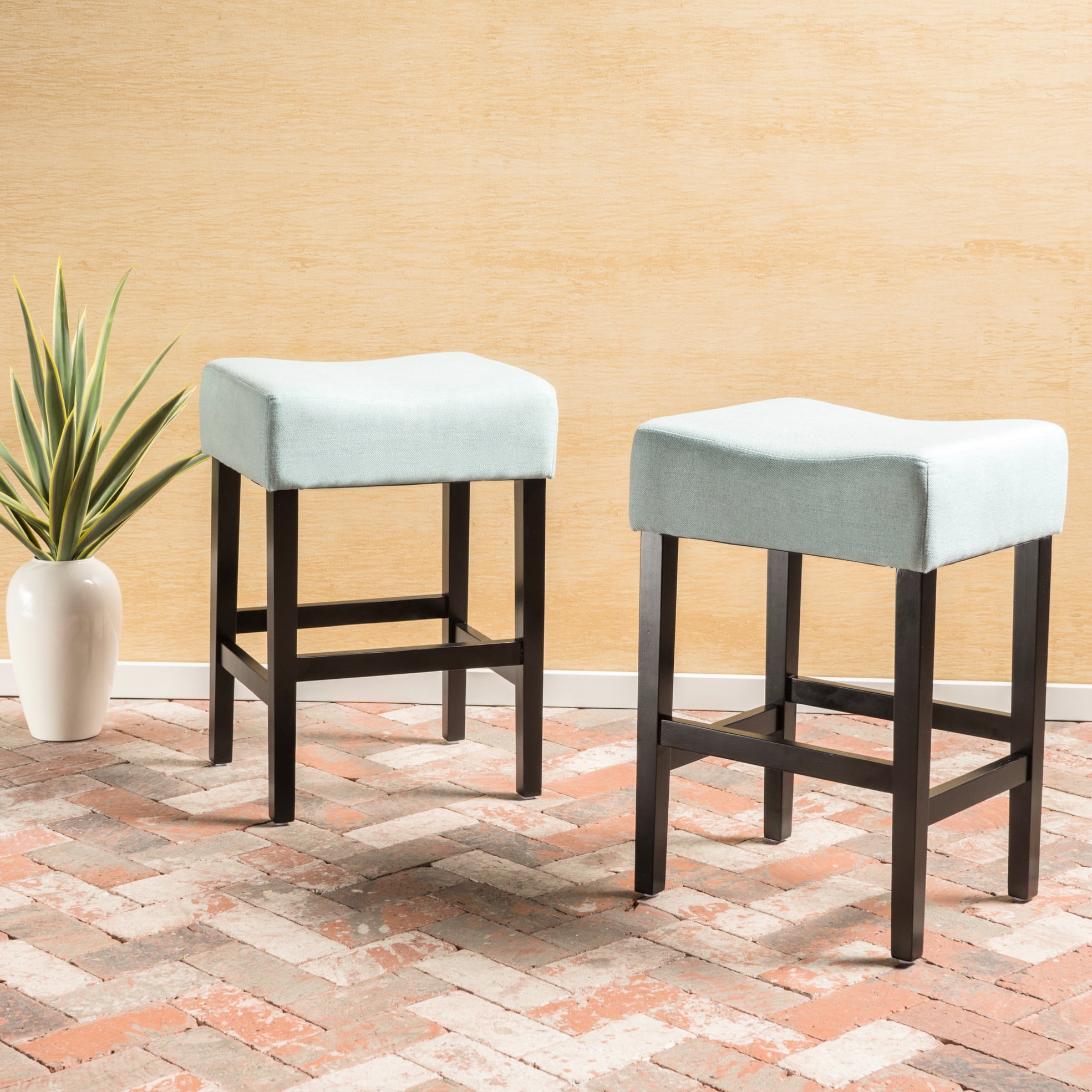 Of 2 Blue 26.84" Counter Height - Modern Comfort For Your Space 2 ...