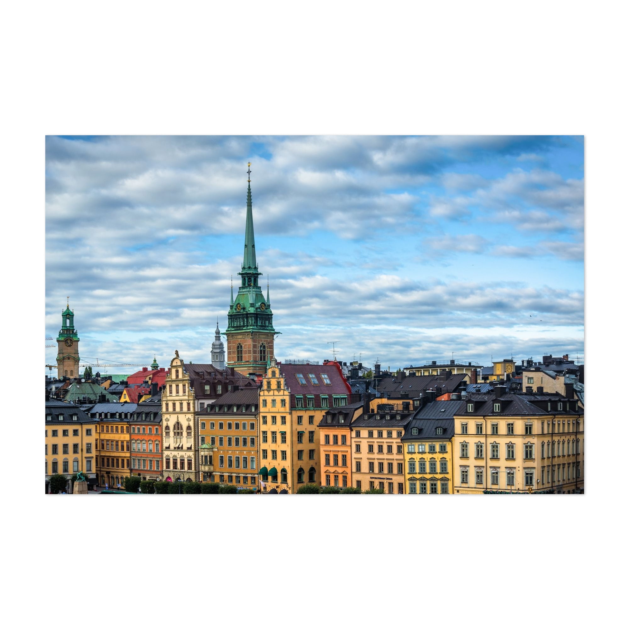 Of Galma Stan 02 - Stockholm Sweden Photography Unframed Wall Art Print ...